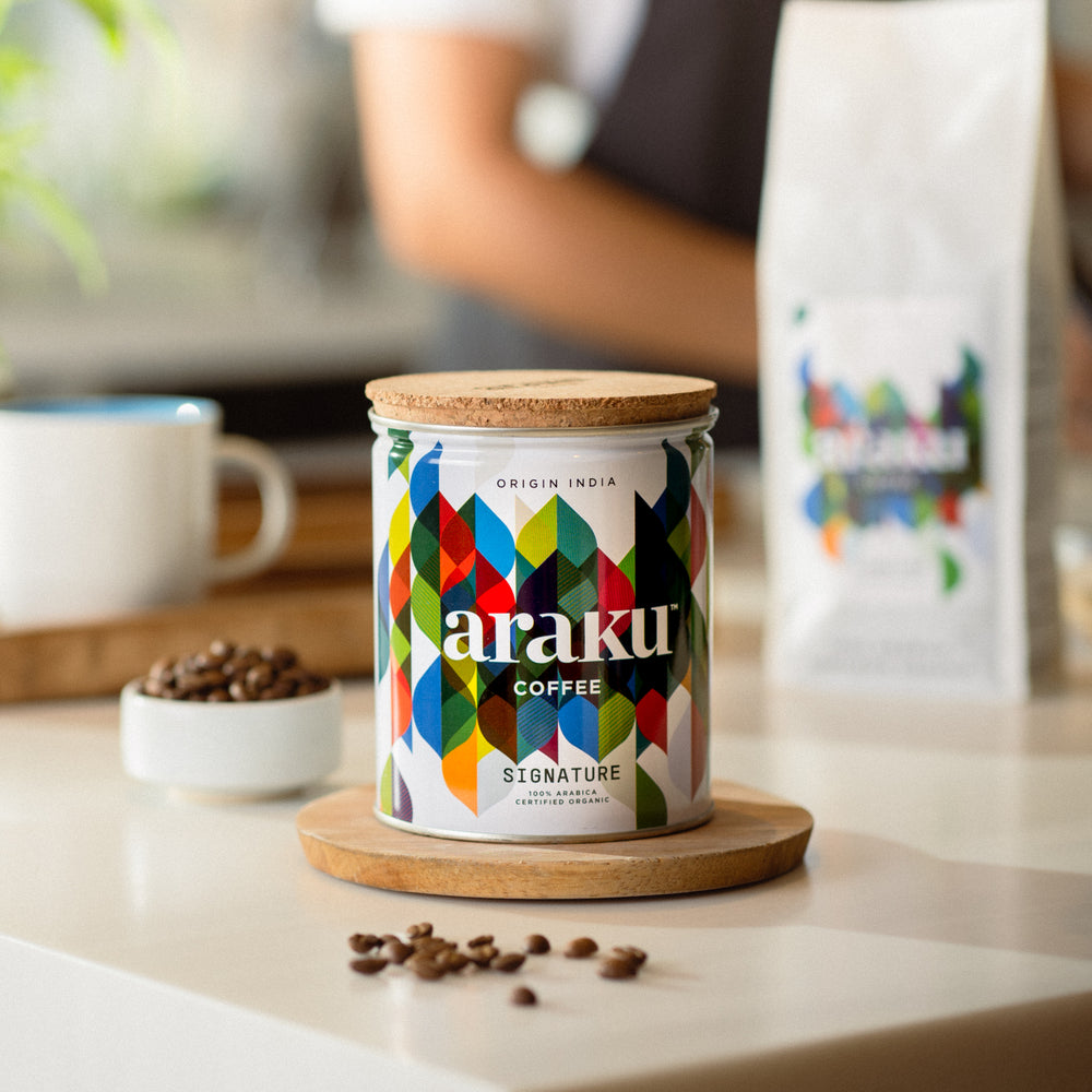 ARAKU Signature Specialty Coffee | 100% Arabica Certified Organic Coffee