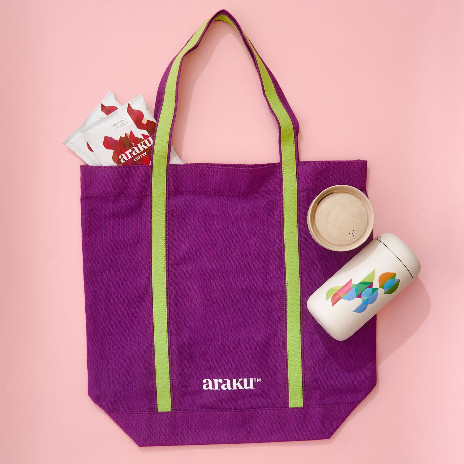 ARAKU Tote Bag | Organic Cotton | Bag | Colour